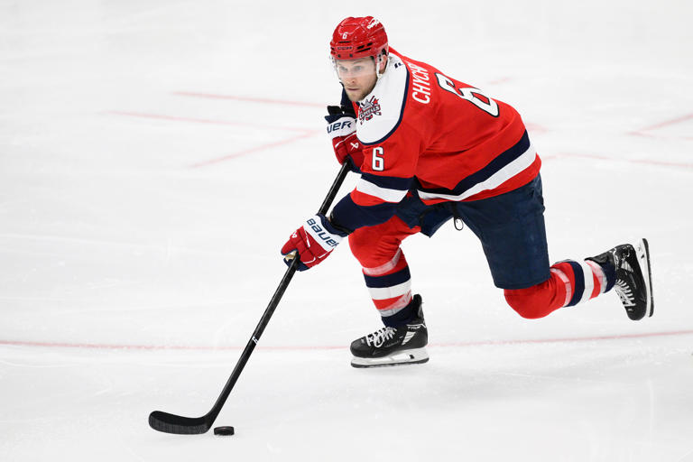 The Sharks have a star in Macklin Celebrini. He visits Washington tonight.