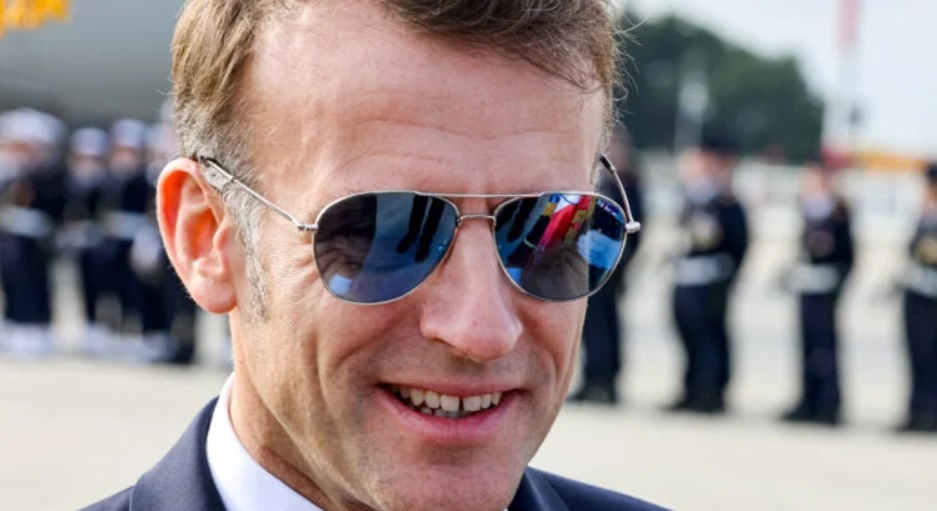 Emmanuel Macron en lunettes face à une star mondiale du rap : cette ...