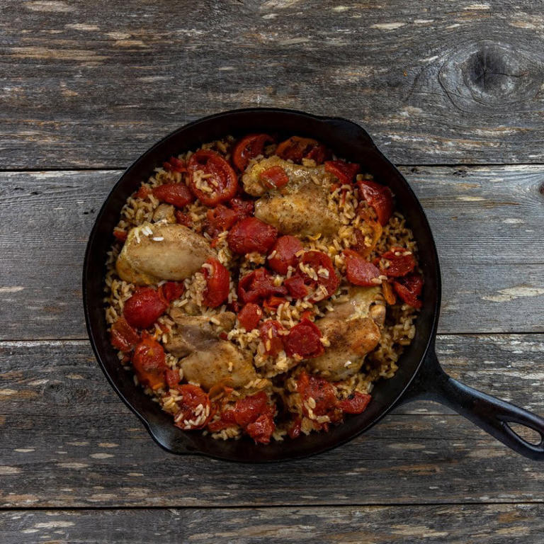 One-pot chicken creole and rice