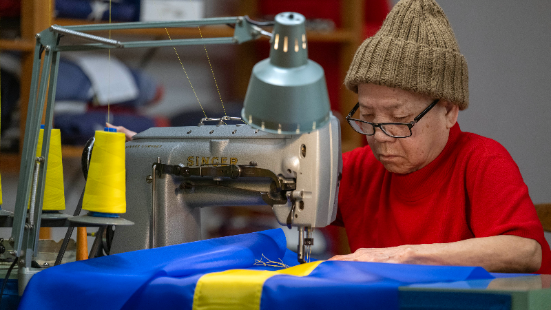 All Nations Flag Co. ramping up flag production for FIFA World Cup fans