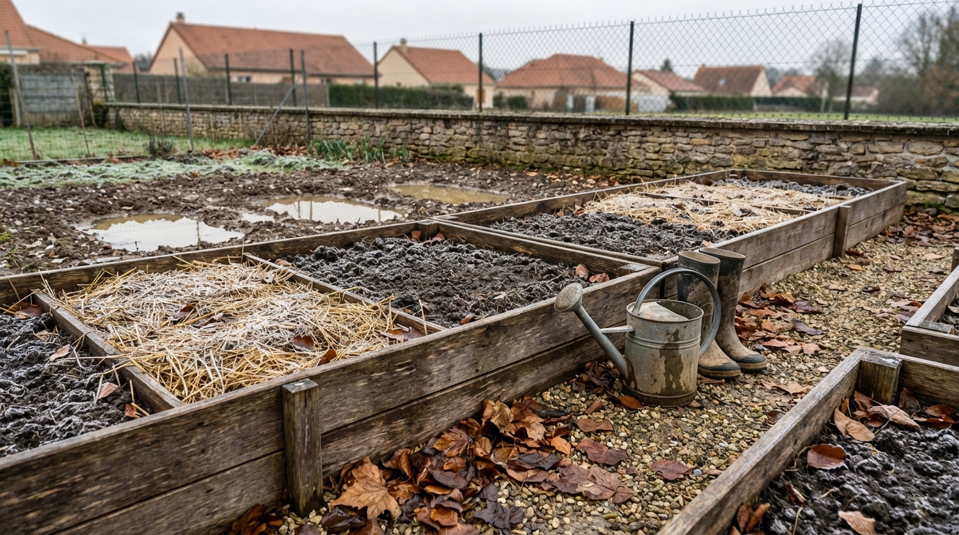 Ces 7 erreurs de fin d’hiver tuent vos plates-bandes surélevées avant ...