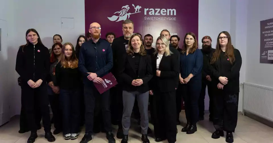 Nowe biuro Partii Razem w Kielcach otwarte. Byli współszefowie partii ...