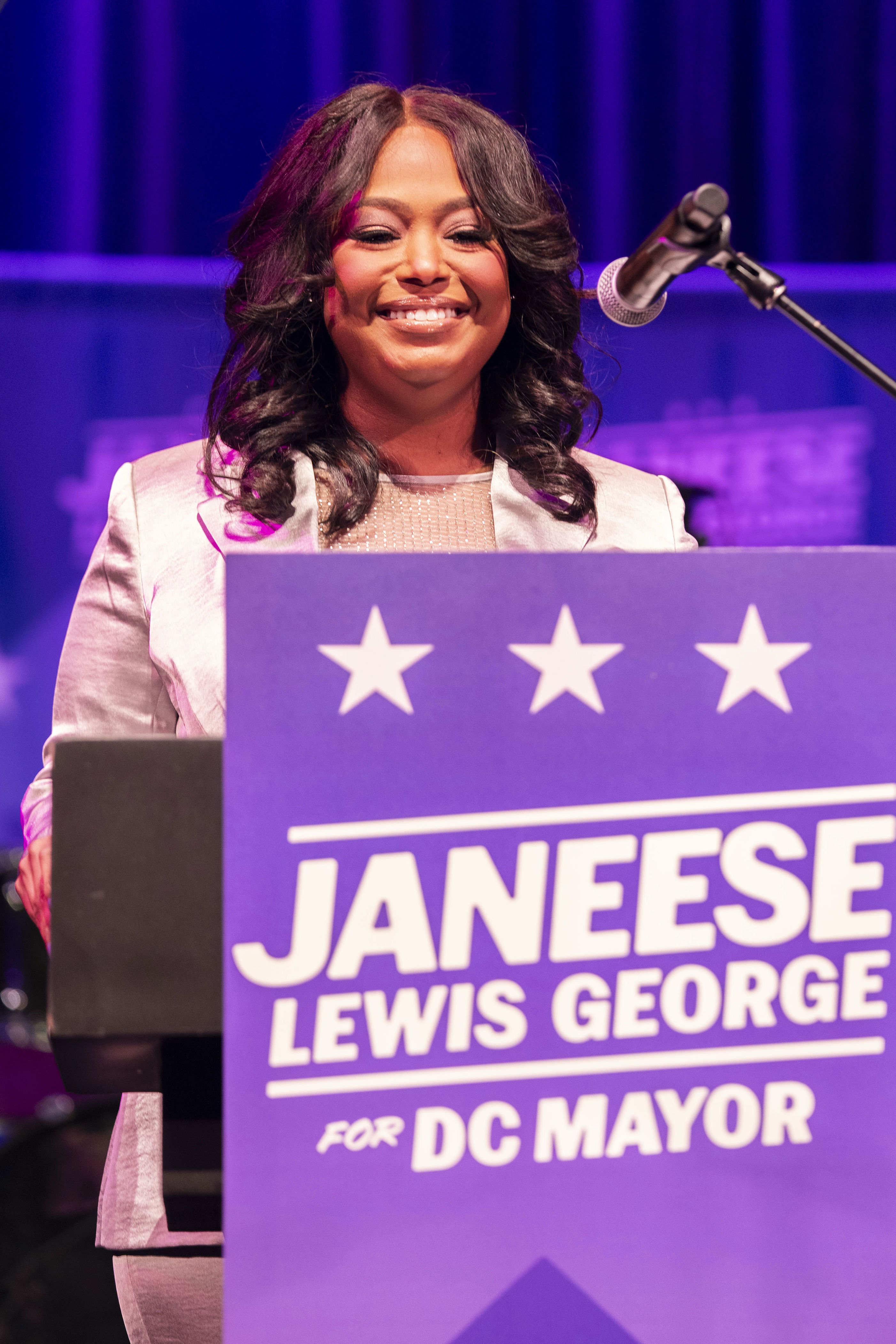In DC mayoral bid, Lewis George pledges universal child care, social ...