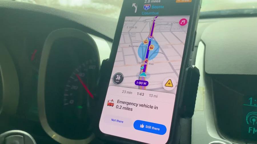 Drivers can now monitor ODOT plows on Waze app