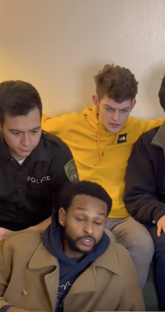 Funny skit: What's up with the profiling?