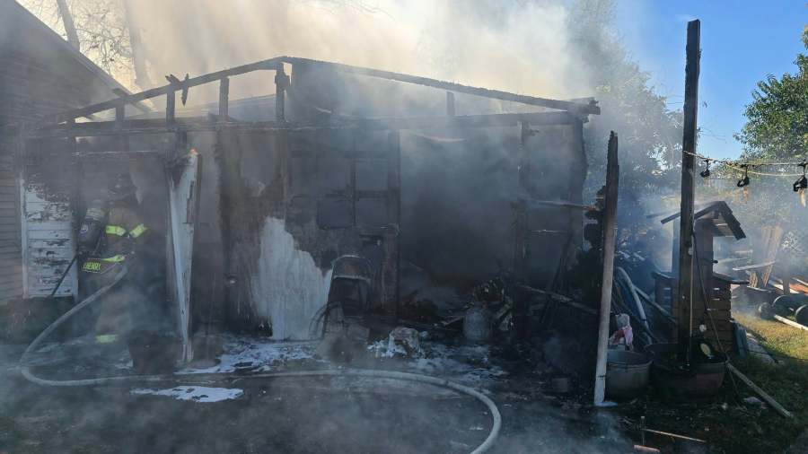 Houma Fire Department responds to structure fire