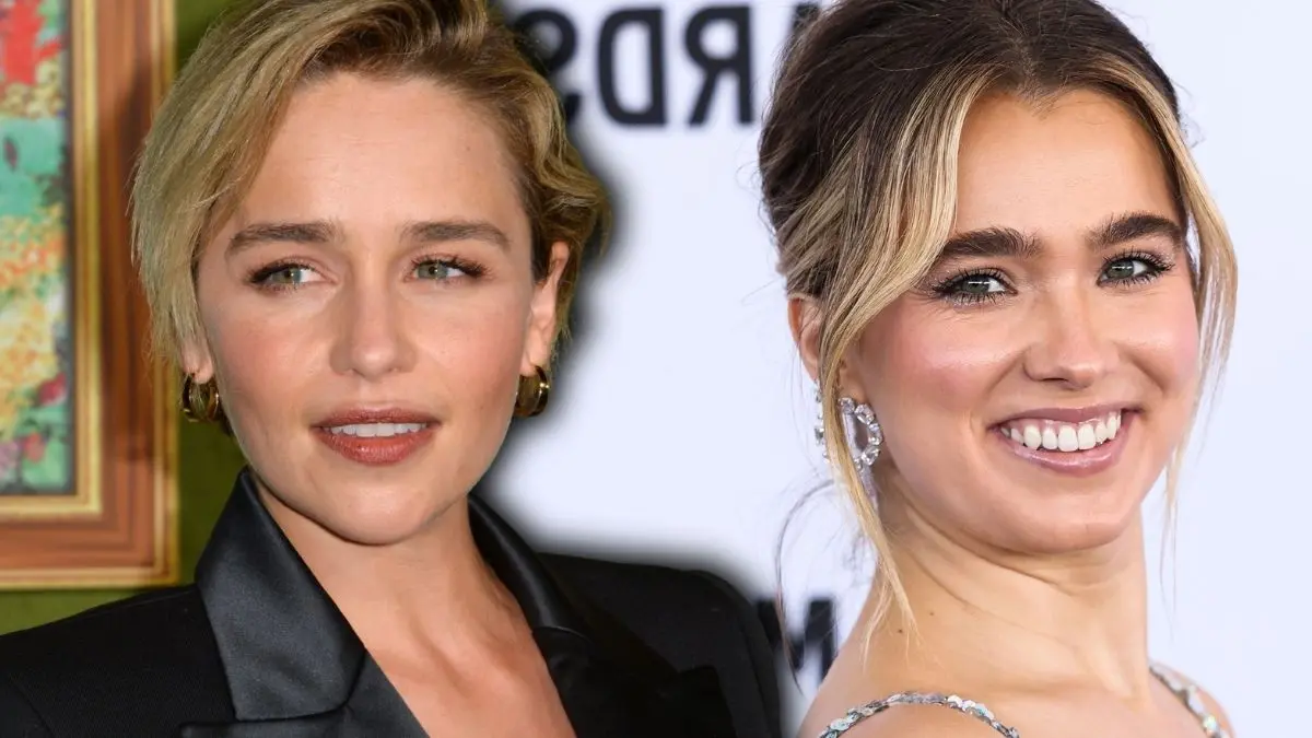 Emilia Clarke and Haley Lu Richardson turn heads at ‘Ponies’ NYC ...