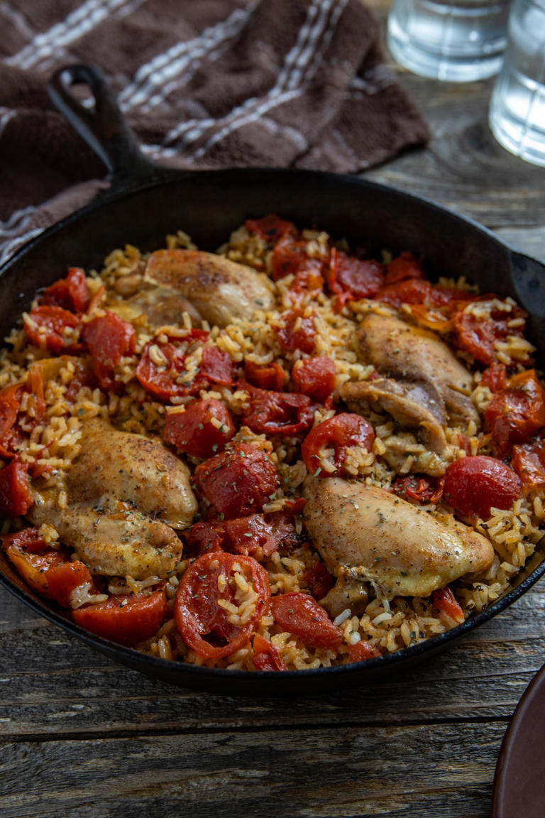 One-pot chicken creole and rice