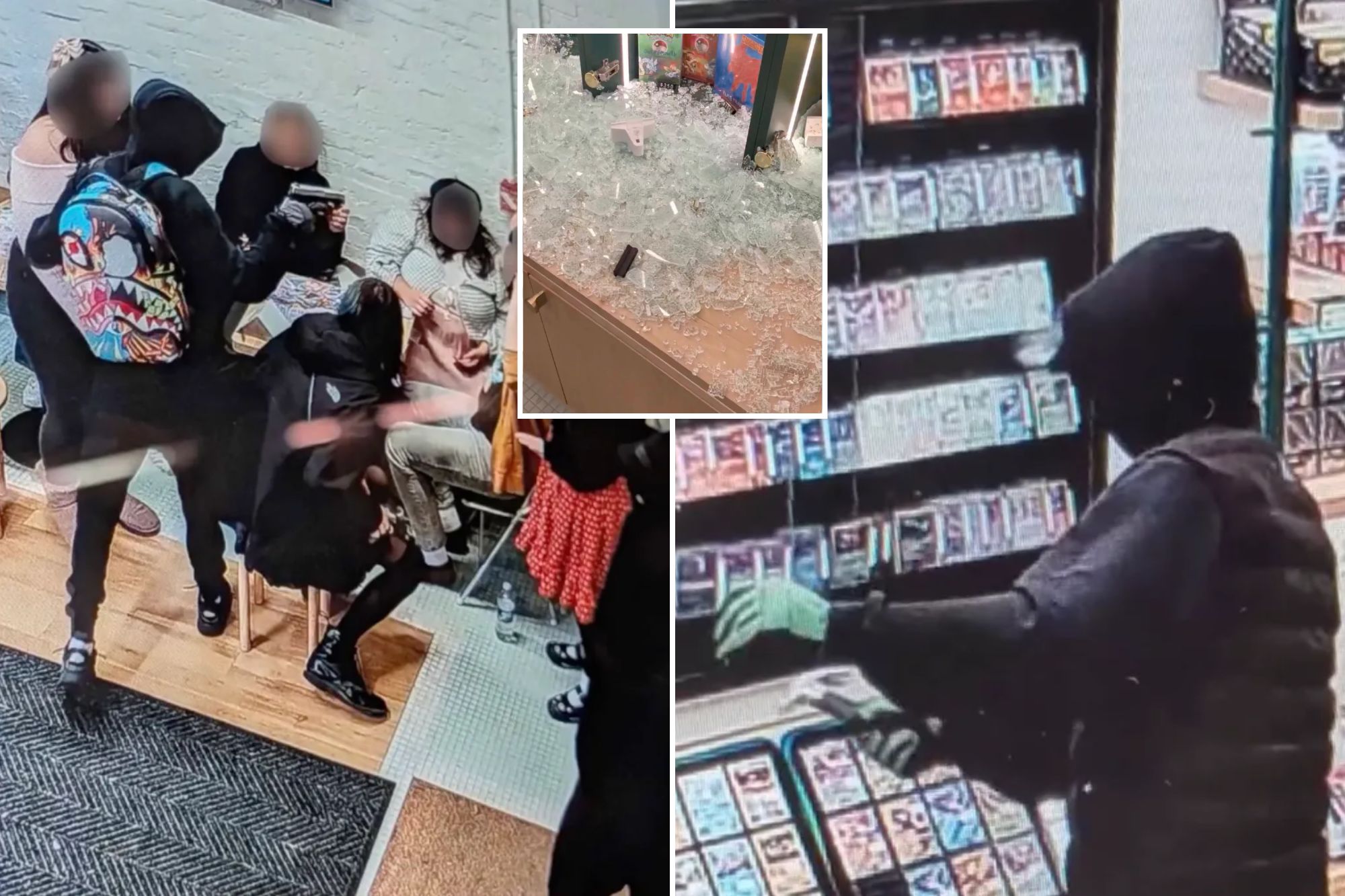 Brazen trio robs NYC Pokémon shop of $100K in rare trading cards during ...