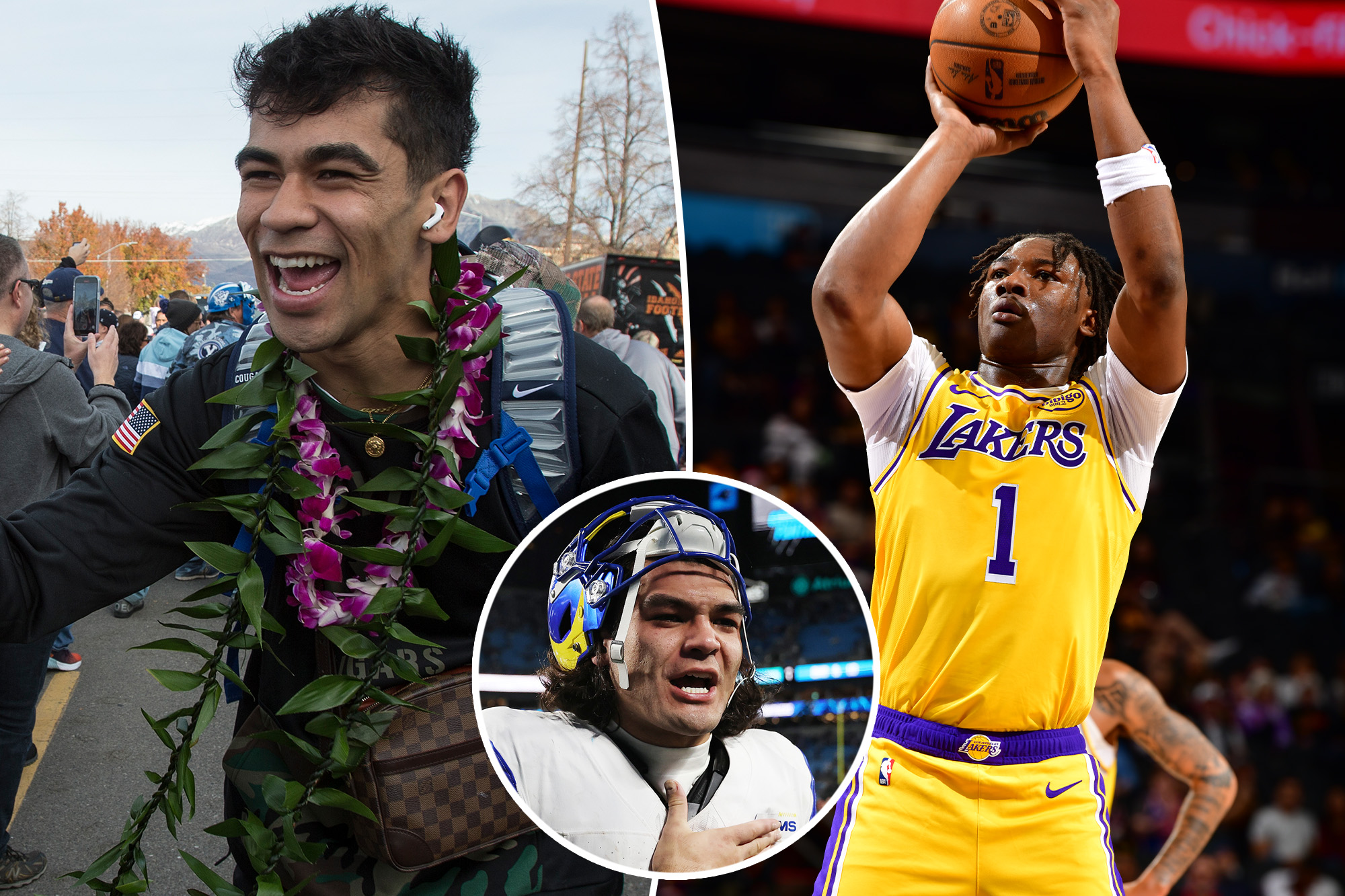 Puka Nacua’s brother did not steal Lakers rookie’s SUV: cops