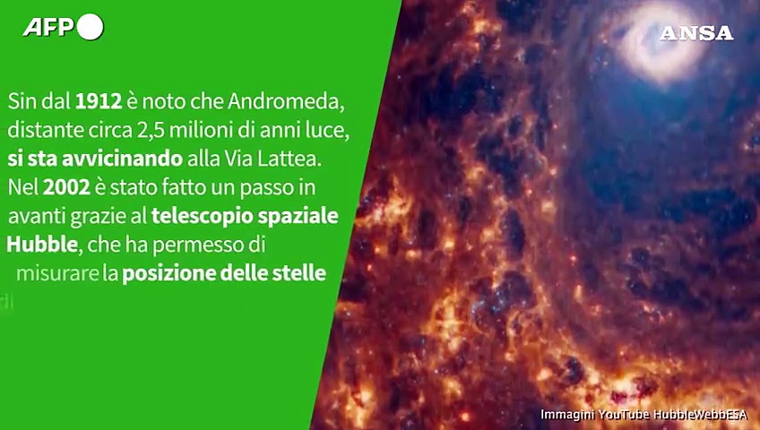 Ansa VERIFIED - C'e' la possibilita' che Via Lattea e Andromeda ...