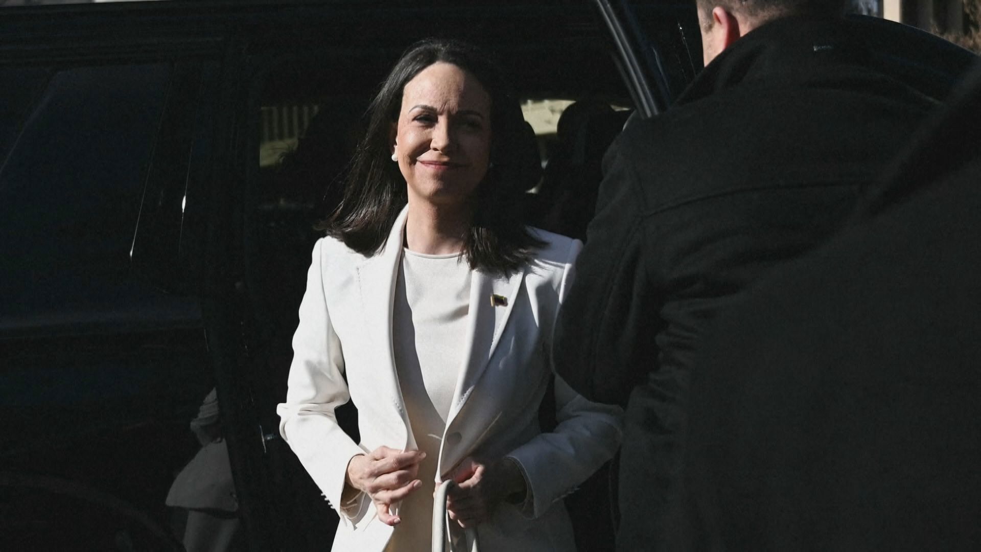 Trump meets with Venezuelan opposition leader Machado