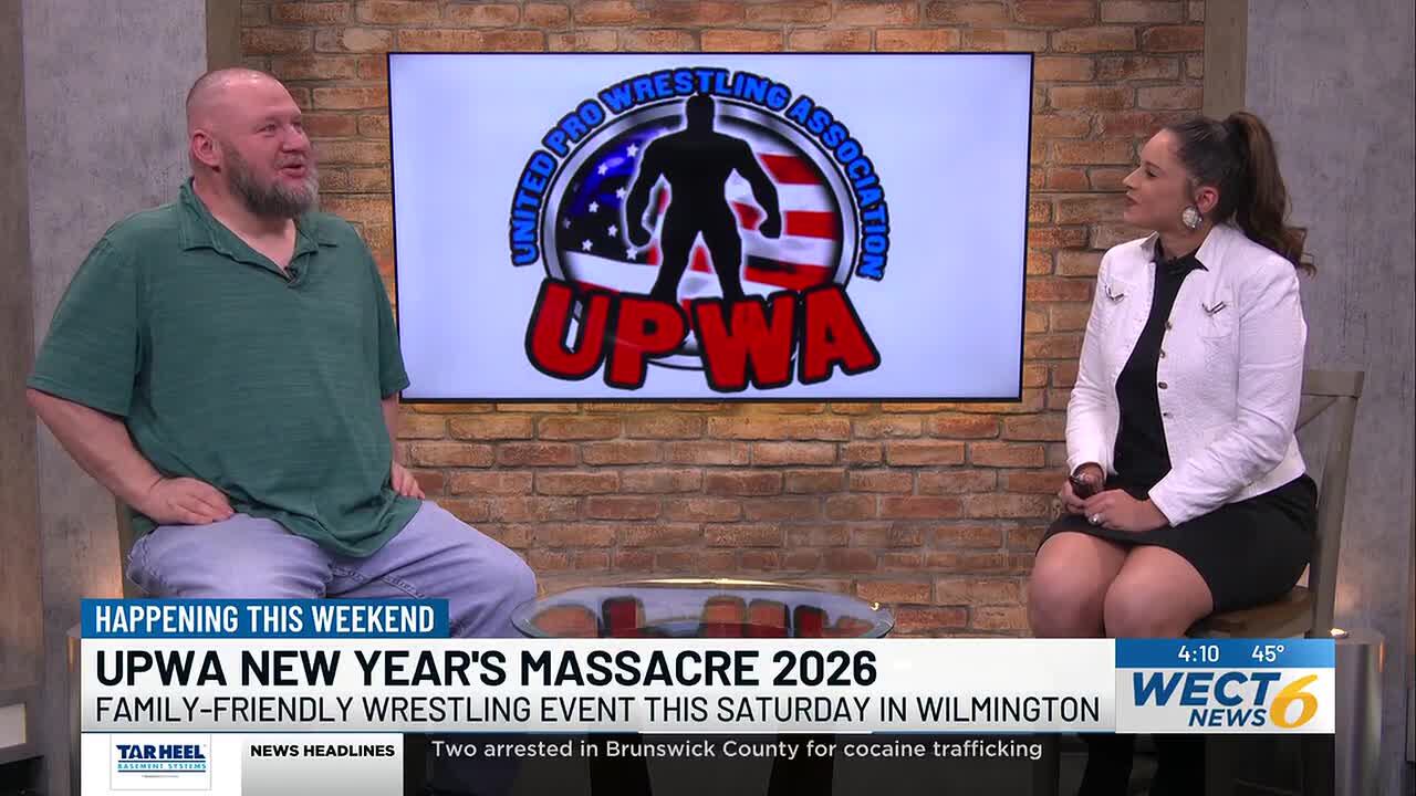Interview: UPWA brings live wrestling action to Wilmington this weekend