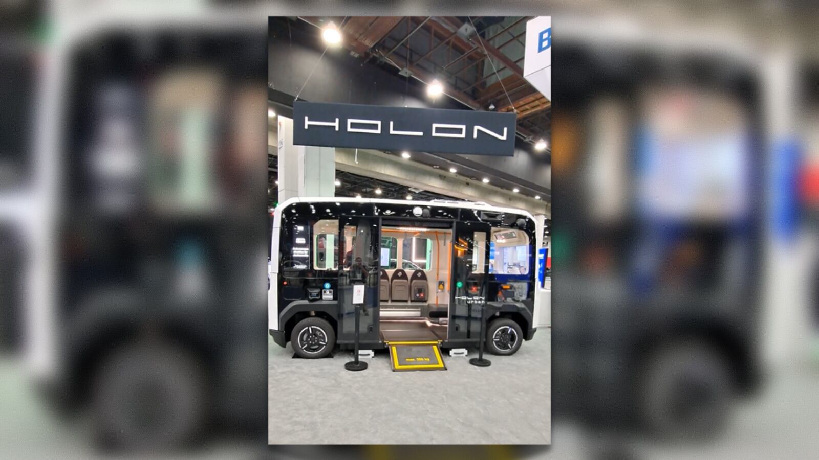 Company behind self-driving bus on display at Detroit Auto Show wants ...