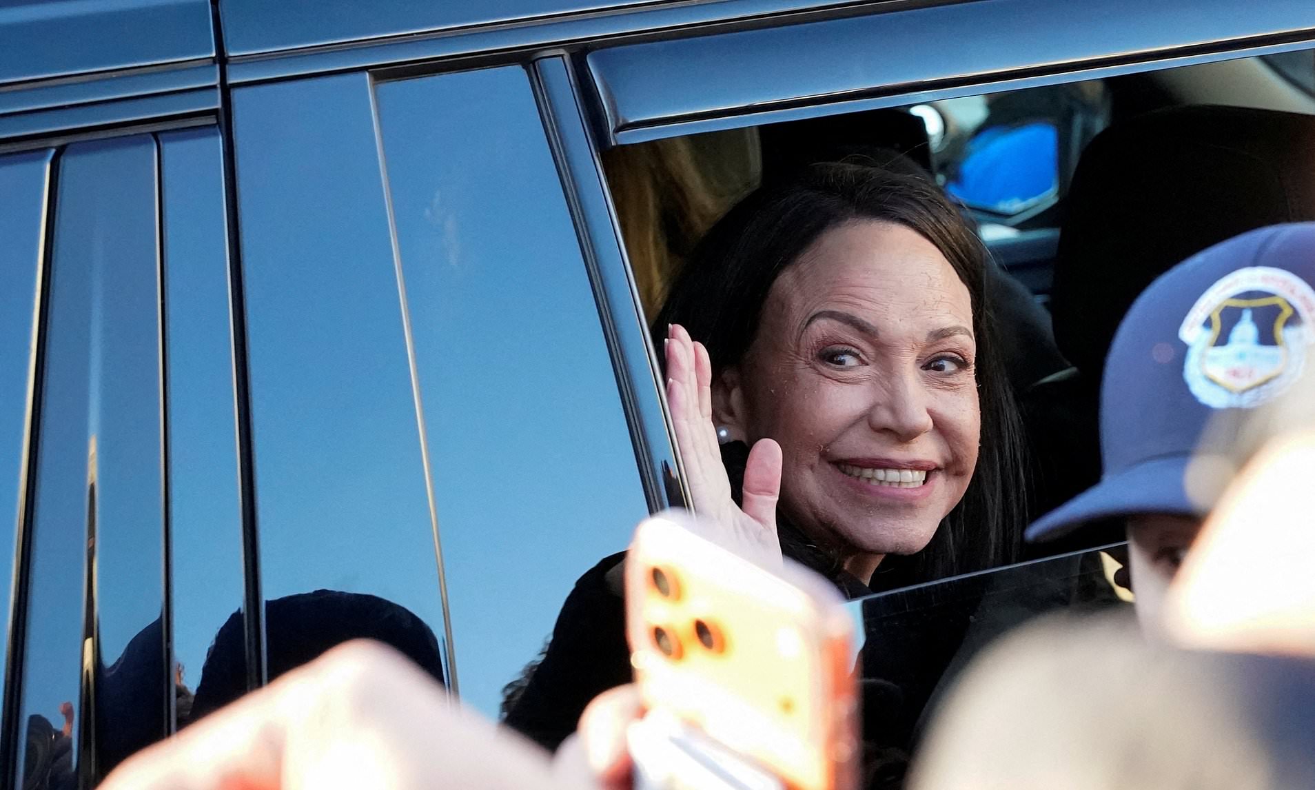 Venezuela's Machado gifts Trump Nobel Peace Prize