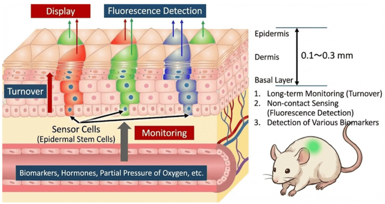 Scientists create skin graft health monitor that glows in response to ...