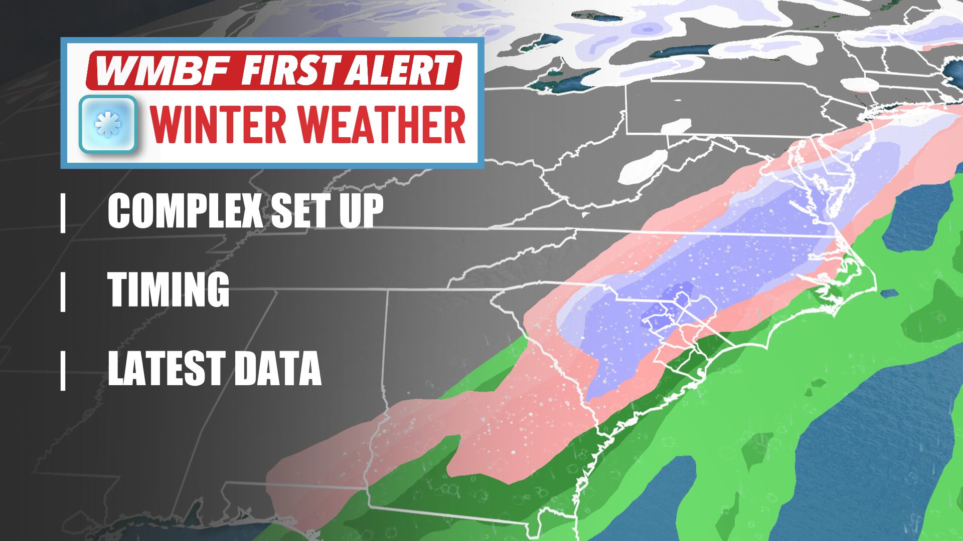First alert: Light rain, snow mix possible Sunday