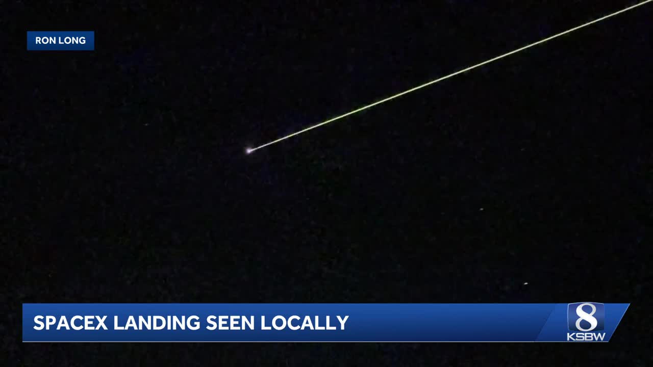 Did you see that streak of light on the Central Coast? Here’s what it was.