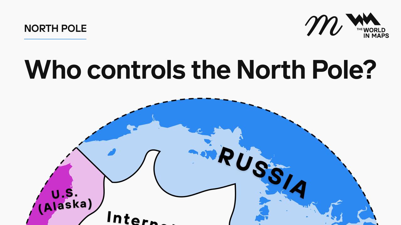 Who controls the North Pole? The Arctic power struggle explained