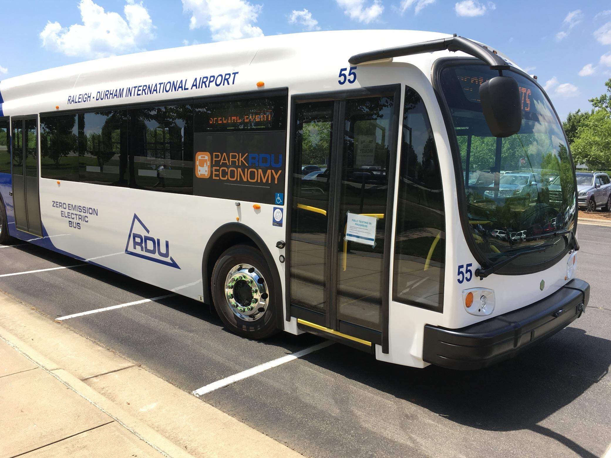 Problems with electric buses force RDU airport to turn back to diesels