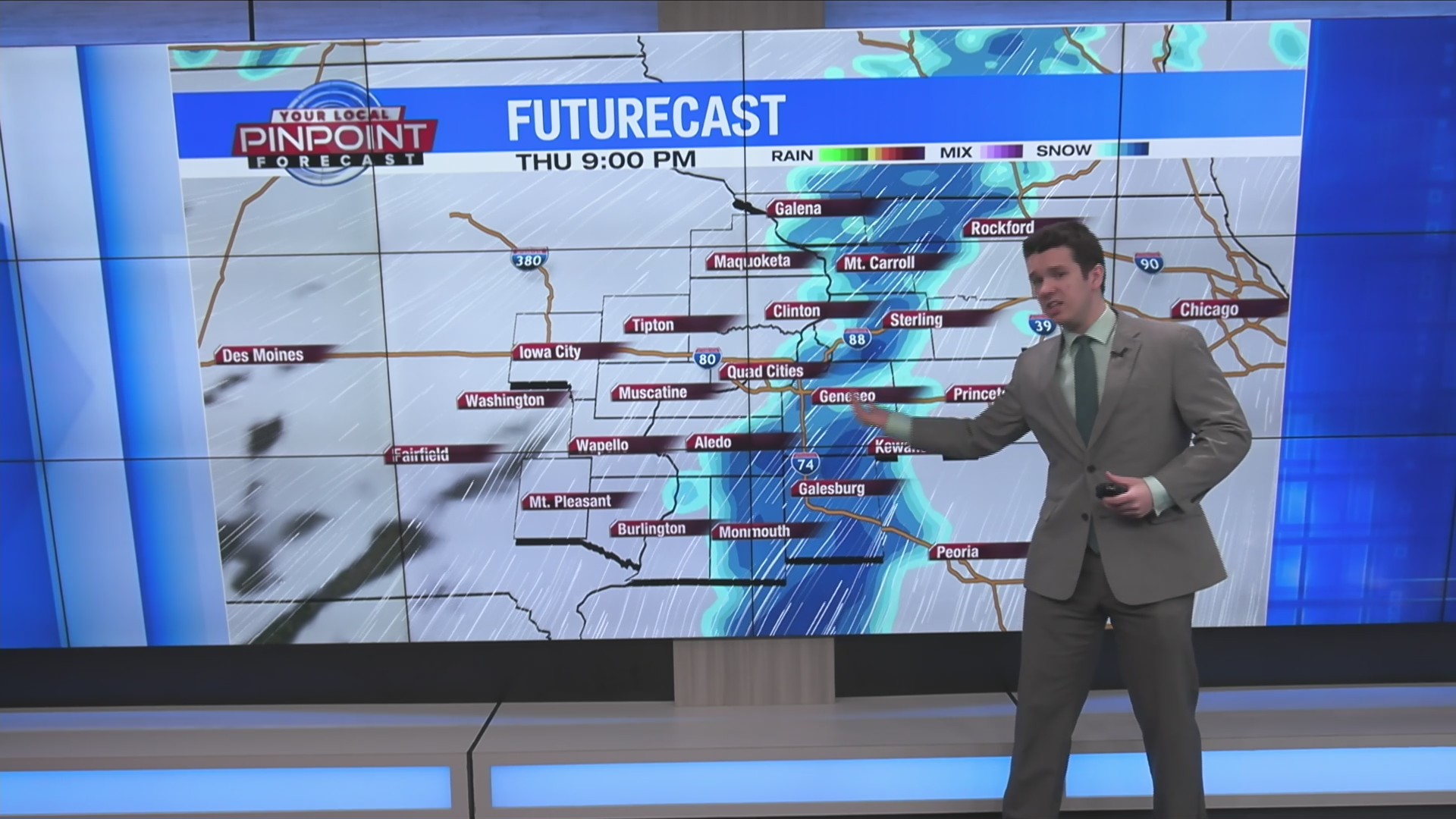 Ready for snow this evening