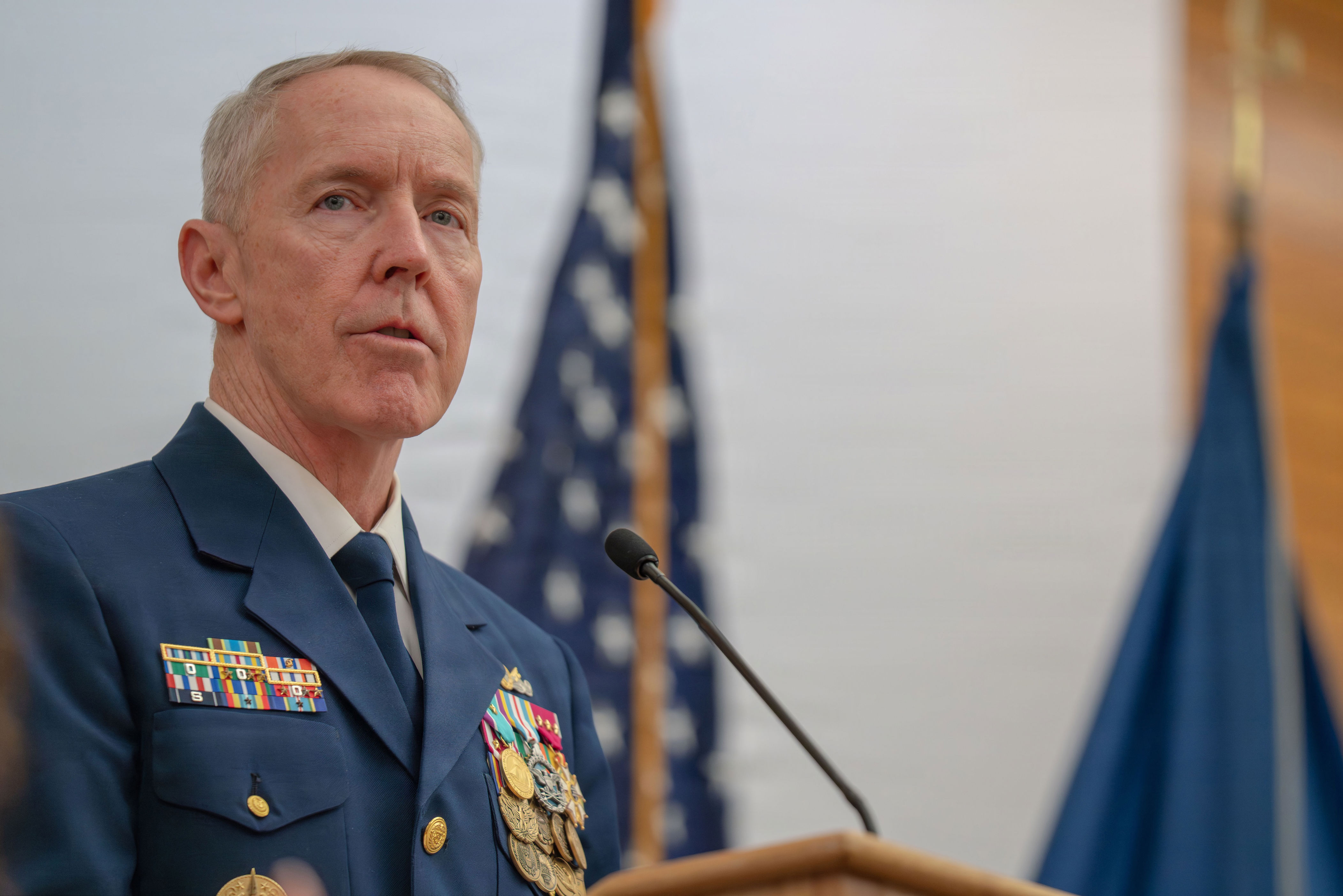 Lunday becomes US Coast Guard's 28th commandant