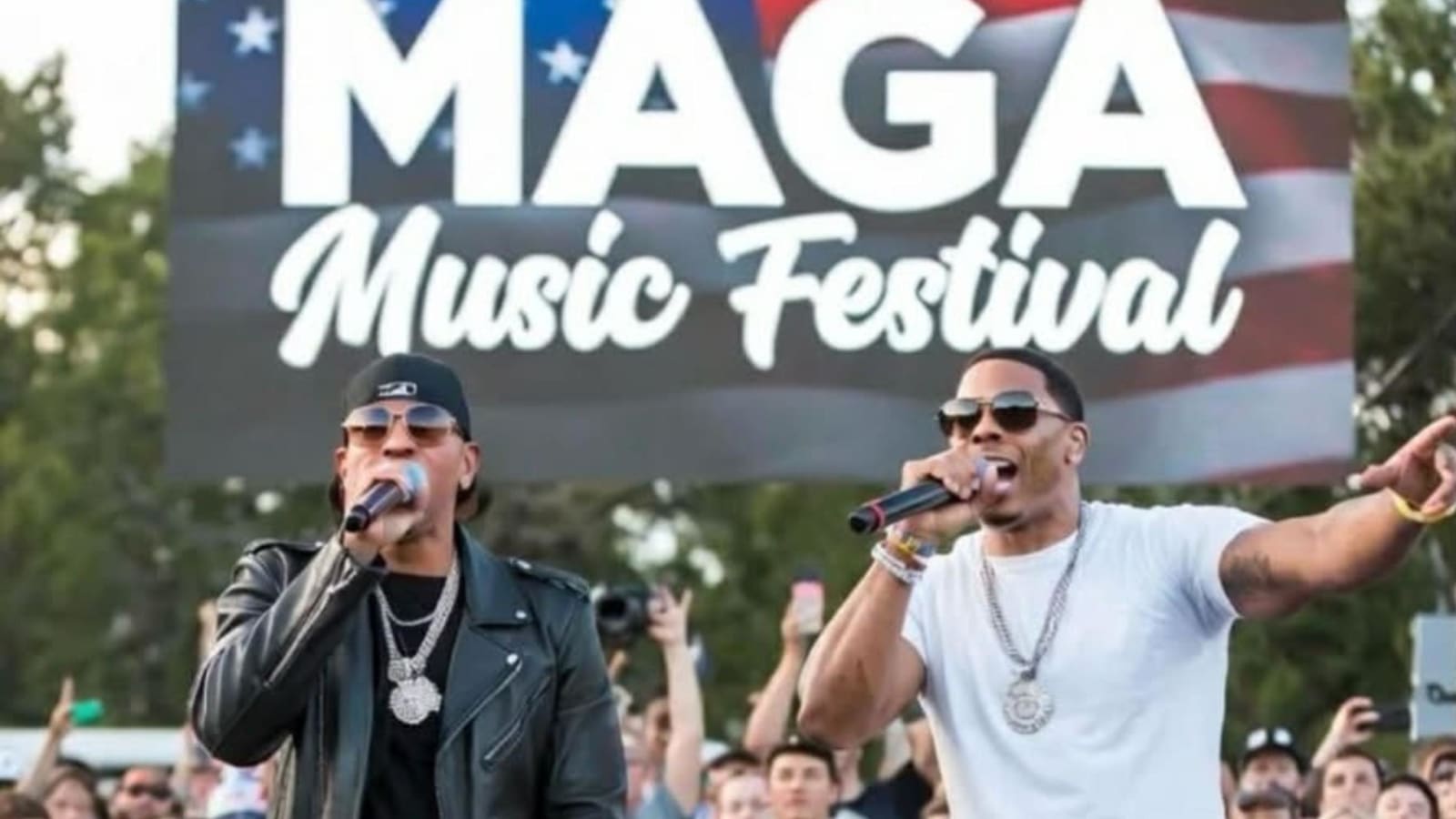 Ludacris and Nelly accused of chasing cash over credibility with MAGA ...