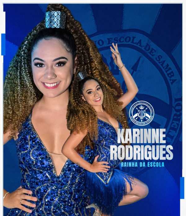 Acadêmicos de Niterói tem duas rainhas de bateria após promover musa