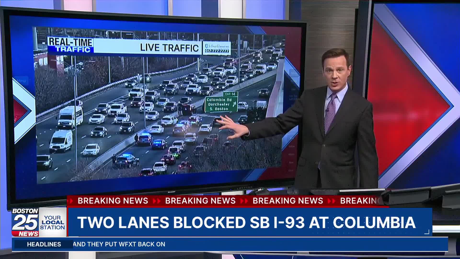 1 killed, several injured in multi-vehicle crash on Interstate 93 in Boston