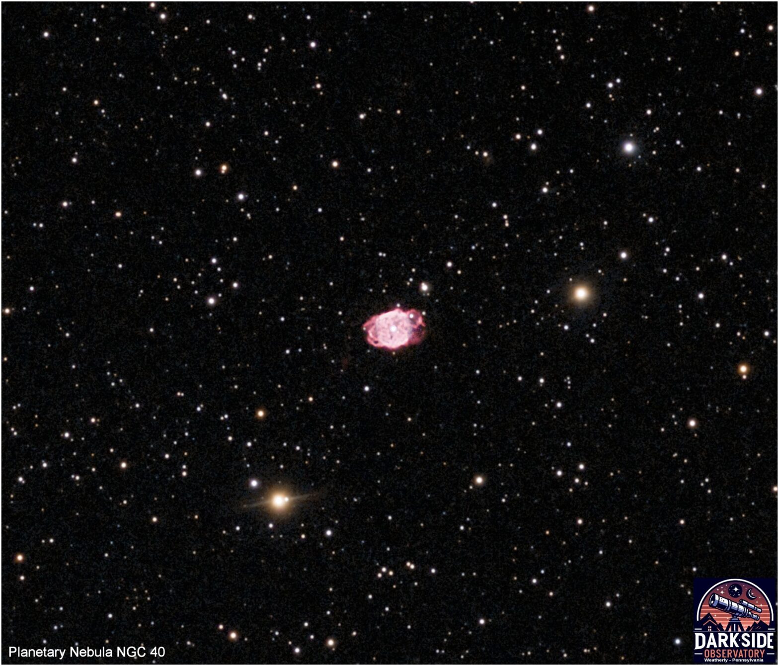 Michael's miscellany: Observe the bow-tie nebula