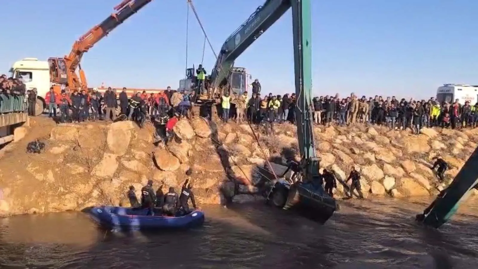 Şanlıurfa'da kanalda kaybolan sürücünün cesedi Suriye’de bulundu