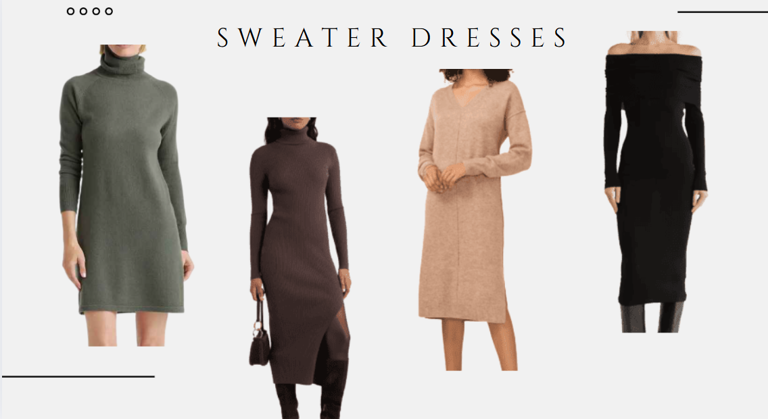 Fashion finds: Top 10 sweater dresses for winter