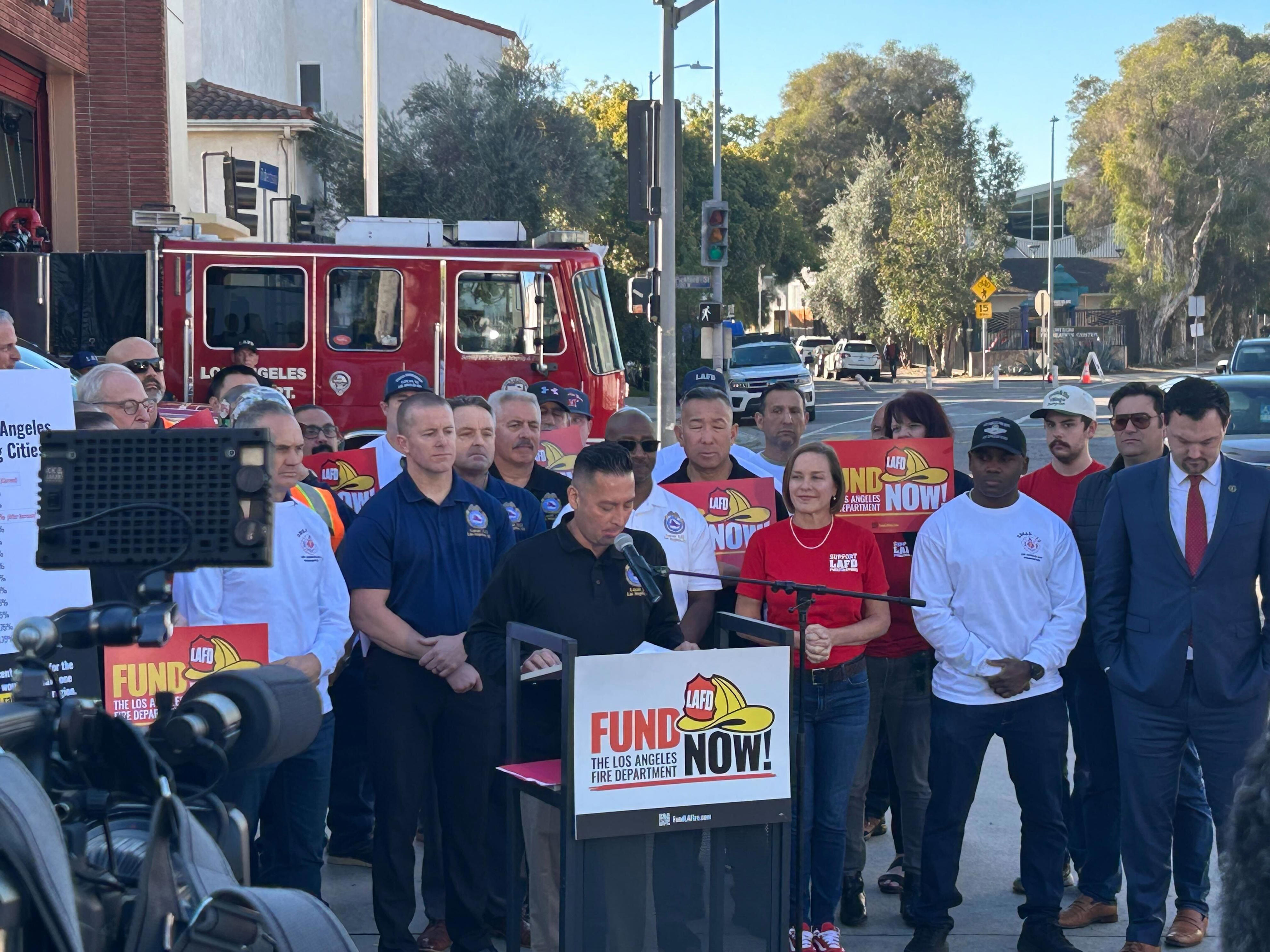 LAFD collects signatures to increase sales tax: 'We are woefully ...