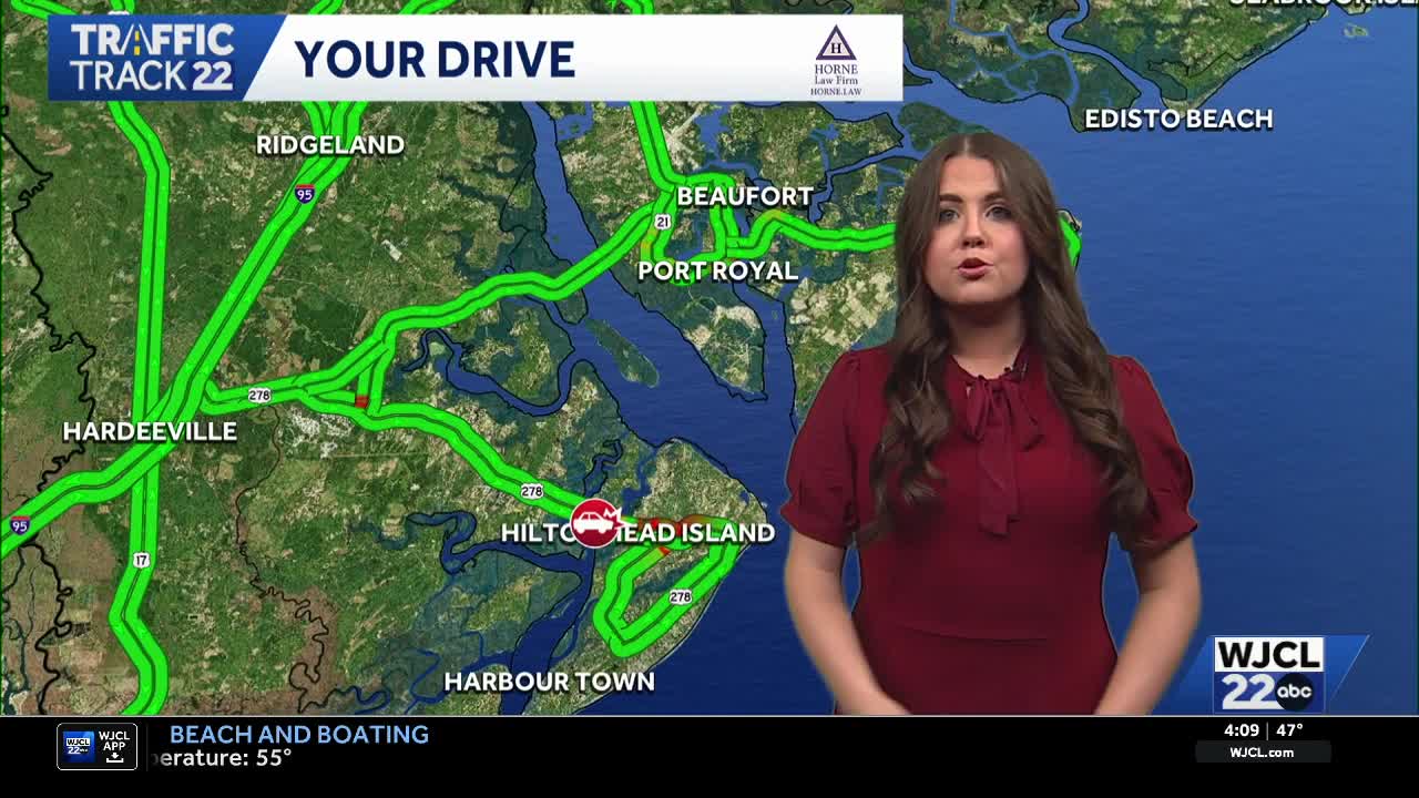 Crash causes major backup on Hilton Head Island