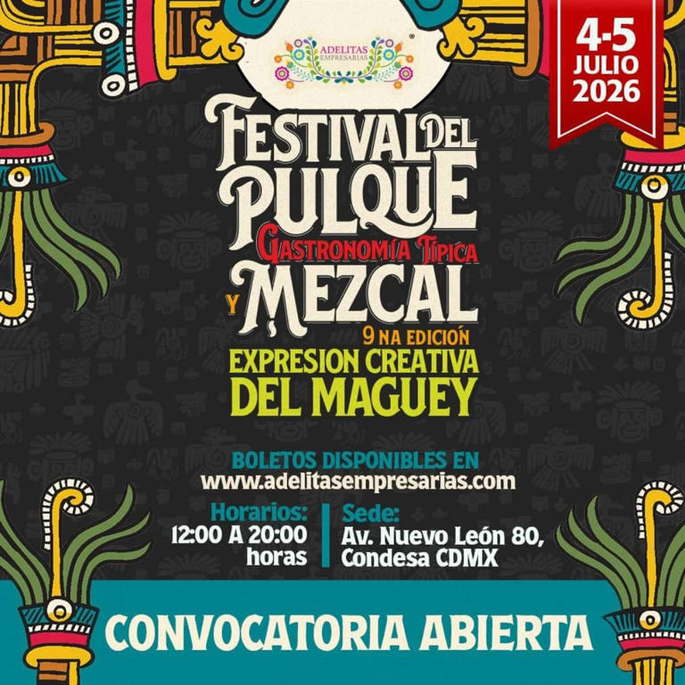Cuándo y dónde será el Festival del Pulque y Mezcal 2026