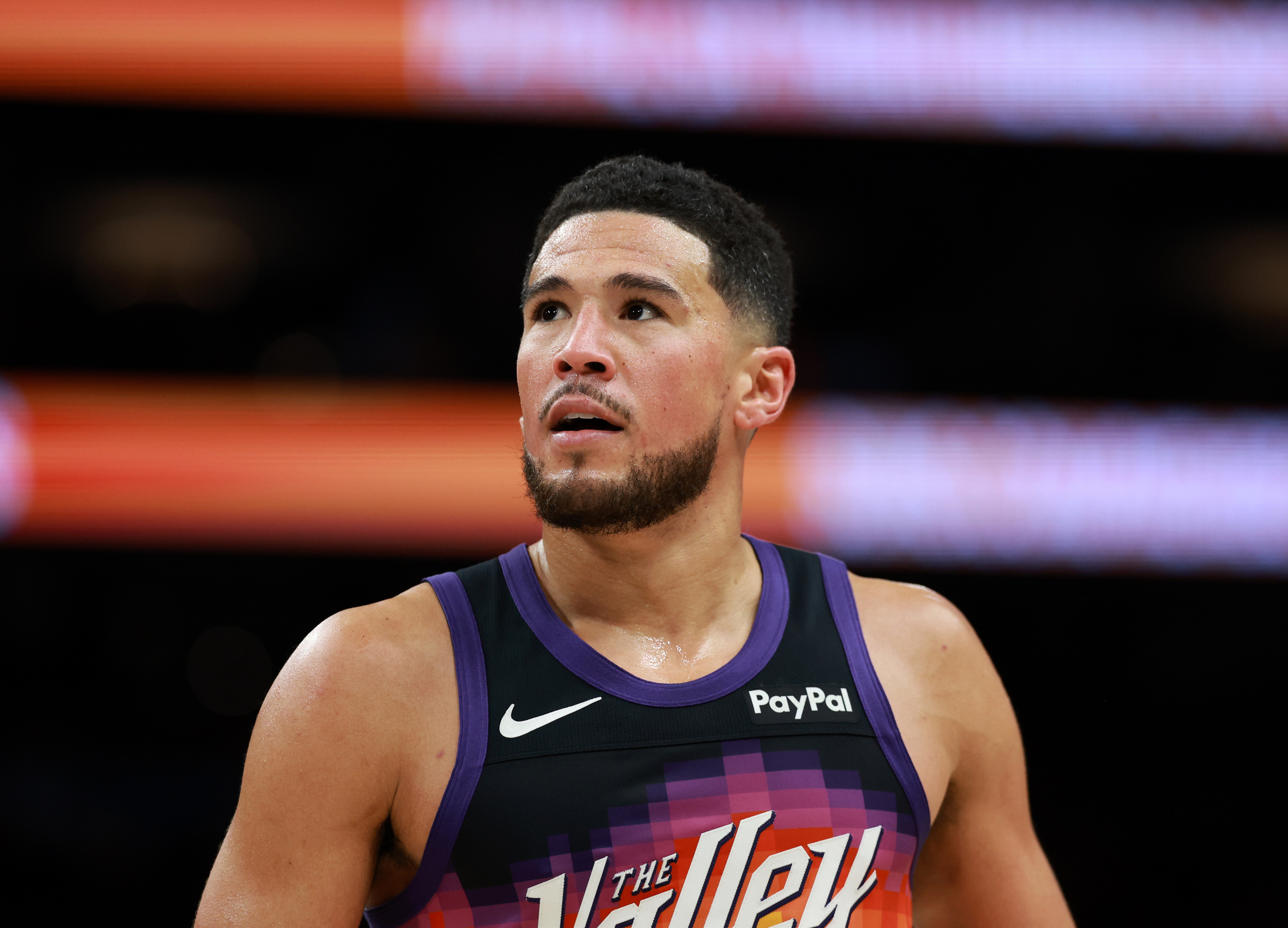 Devin Booker out against Pistons as optimism remains on quick return