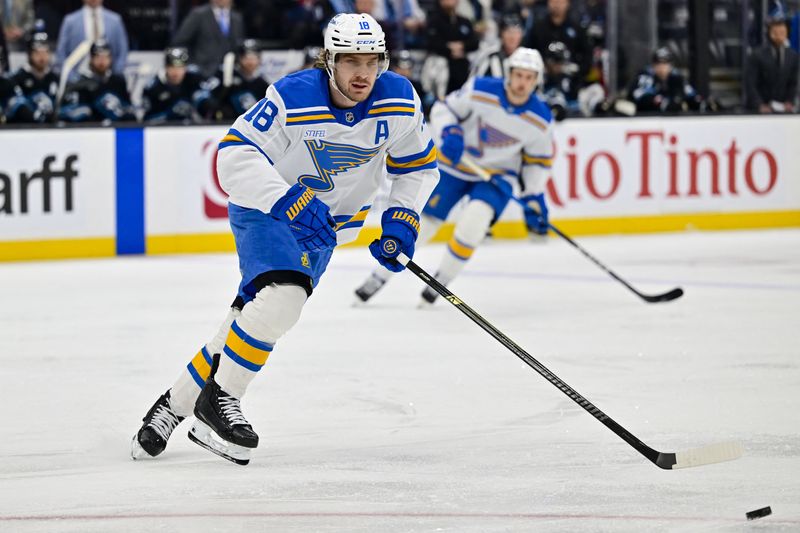 Blues' points leader Robert Thomas (lower body) out at least 2 weeks
