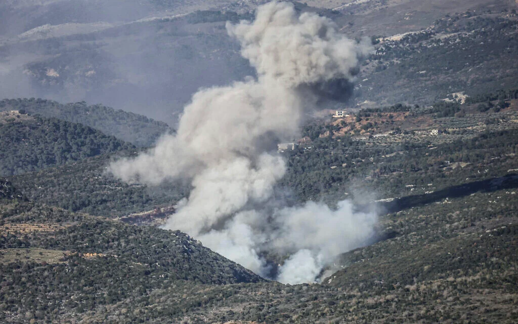 IDF says it targeted Hezbollah weapons depots in strikes across ...