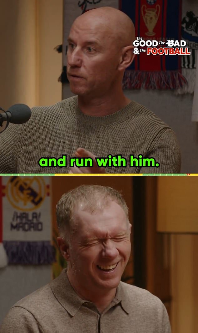 Nicky Butt and Paul Scholes face fan backlash for mocking Man United star