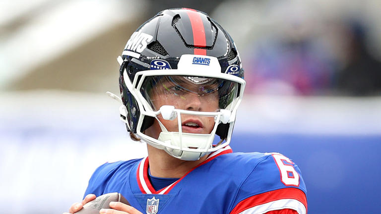 Giants mock draft supplies Jaxson Dart with new weapon