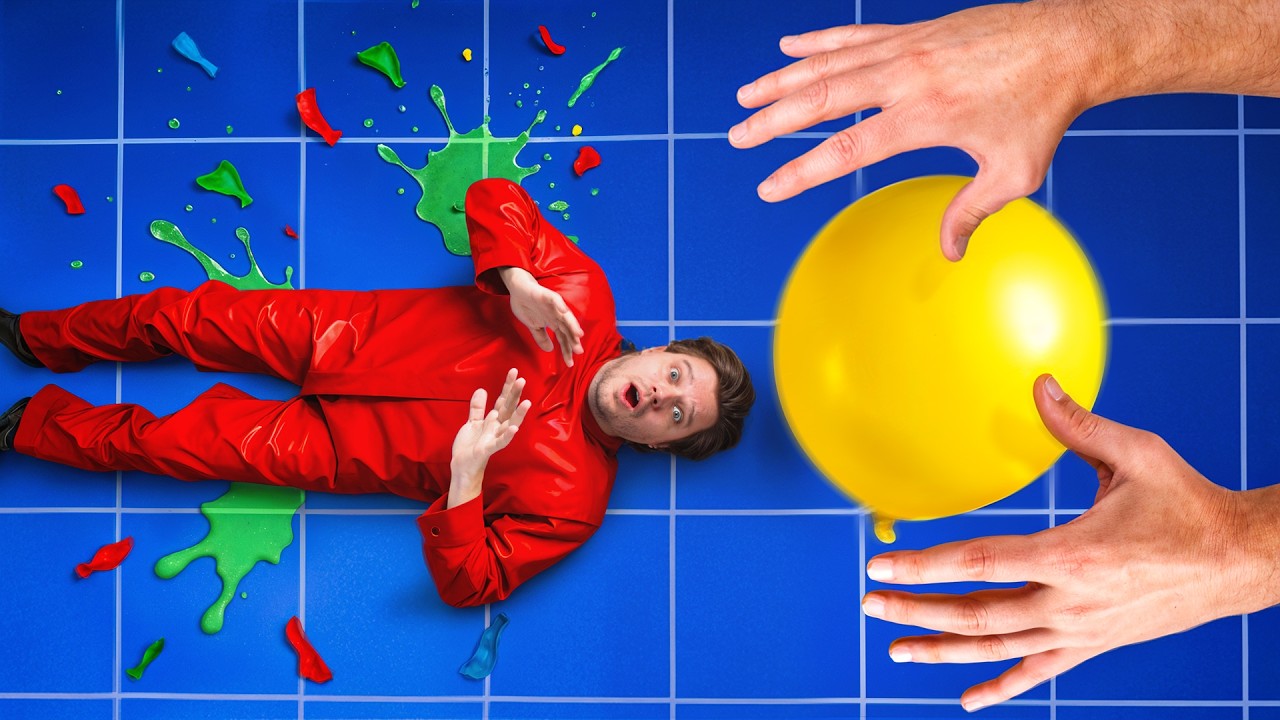 We are the ships in a water balloon battle!💦