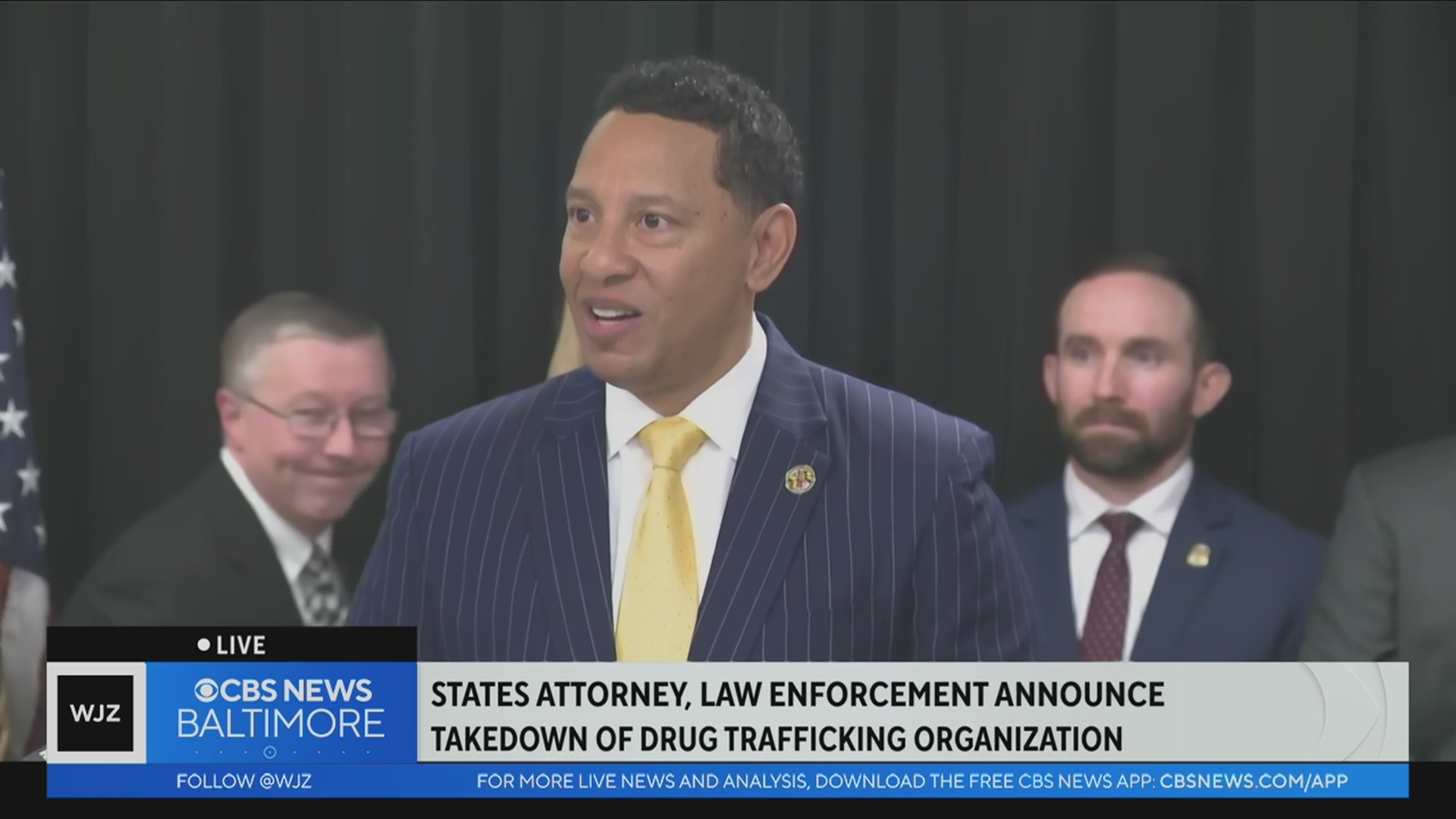 States attorney Ivan Bates, local law enforcement announces takedown of ...