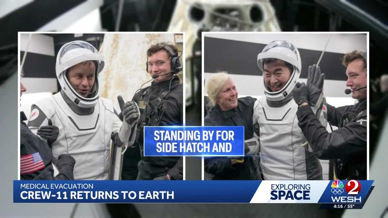 WATCH: NASA’s SpaceX Crew-11 splash down on Earth after ISS medical ...