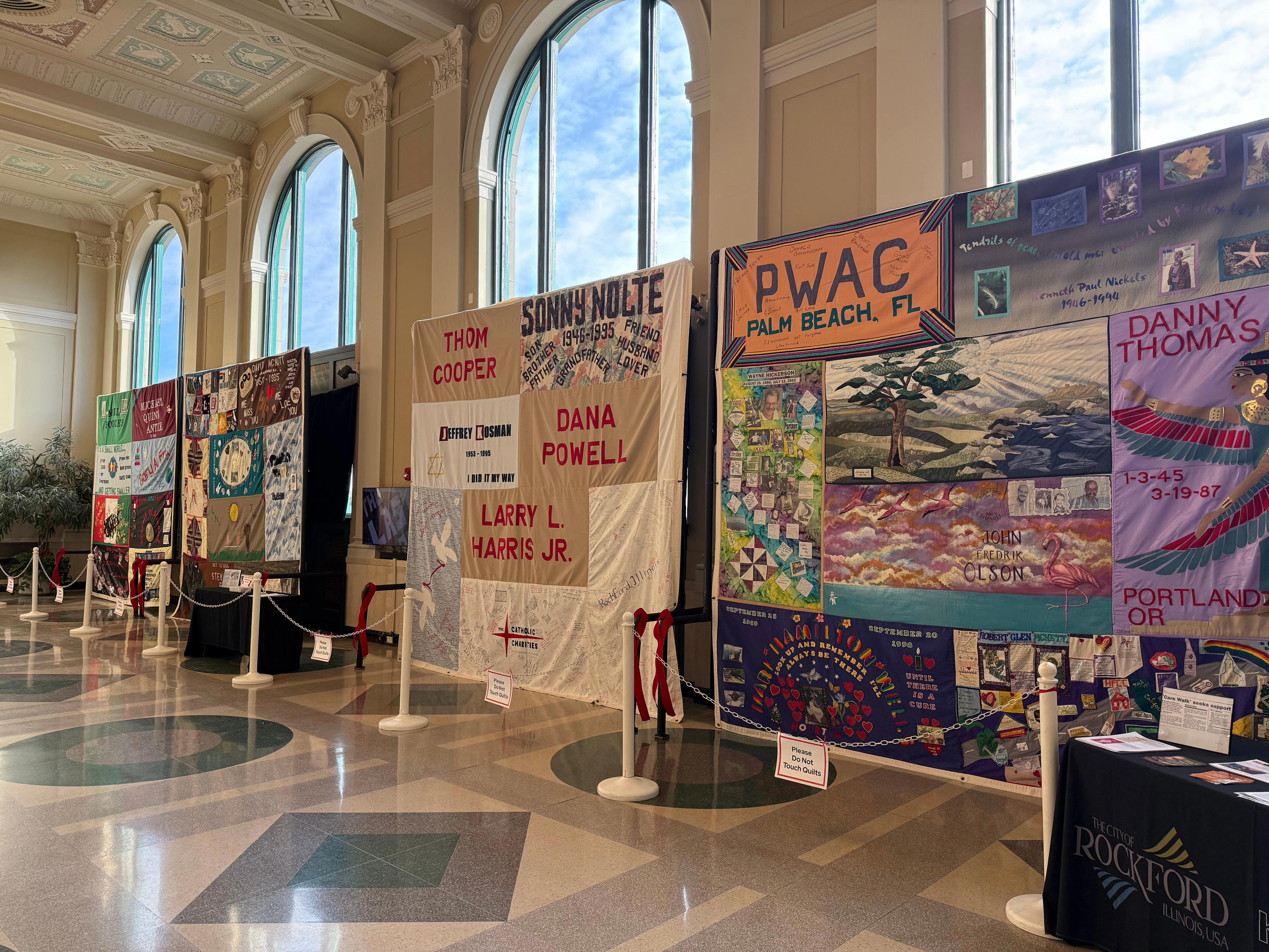 Rockford displays AIDS Memorial Quilt panels through Jan. 23