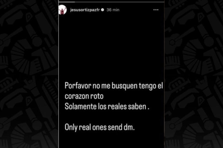 ¿Qué le pasó a JOP de Fuerza Regida? Hace misteriosa publicación en redes