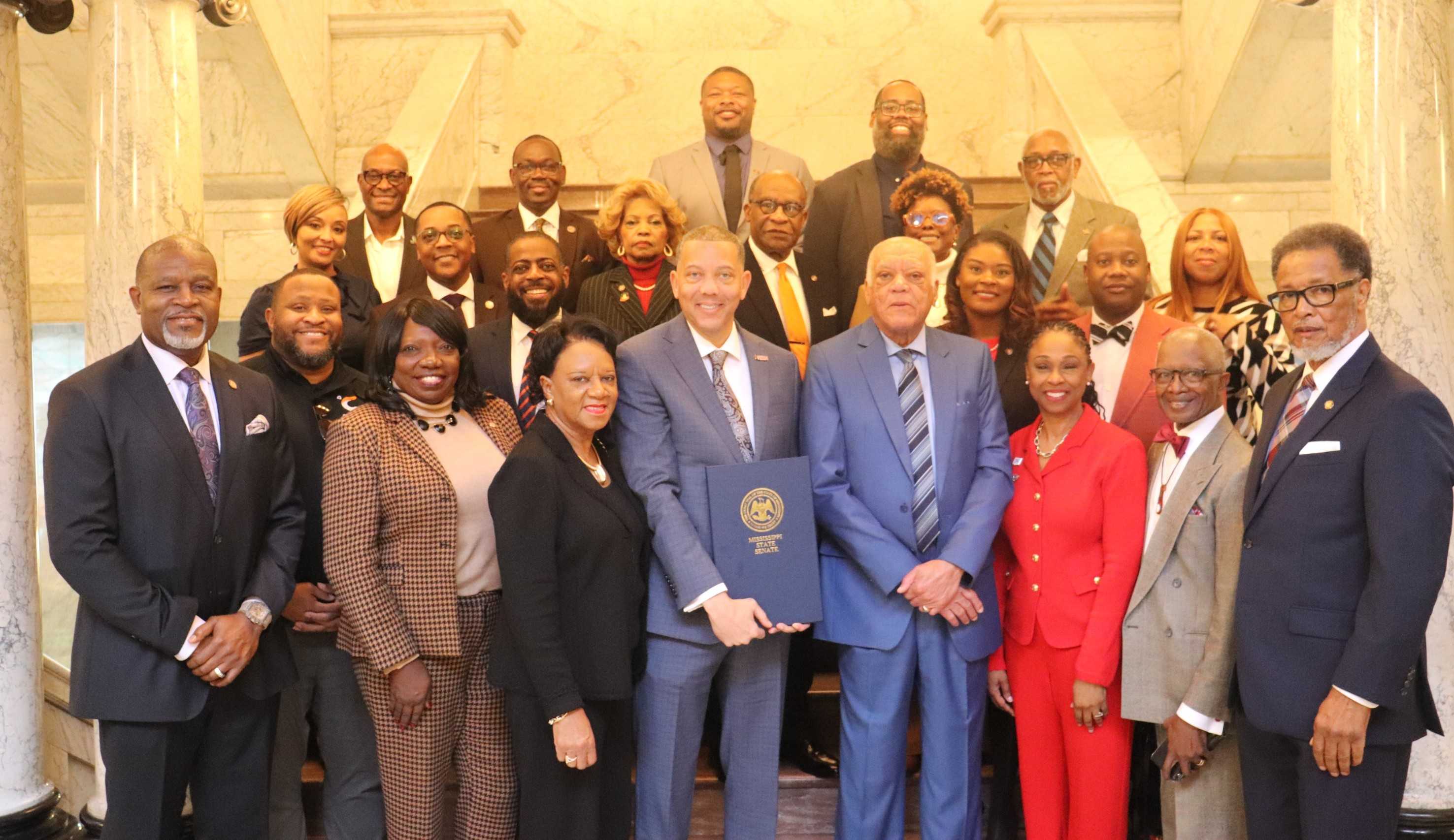 SWAC commissioner honored by State Senate, City of Jackson