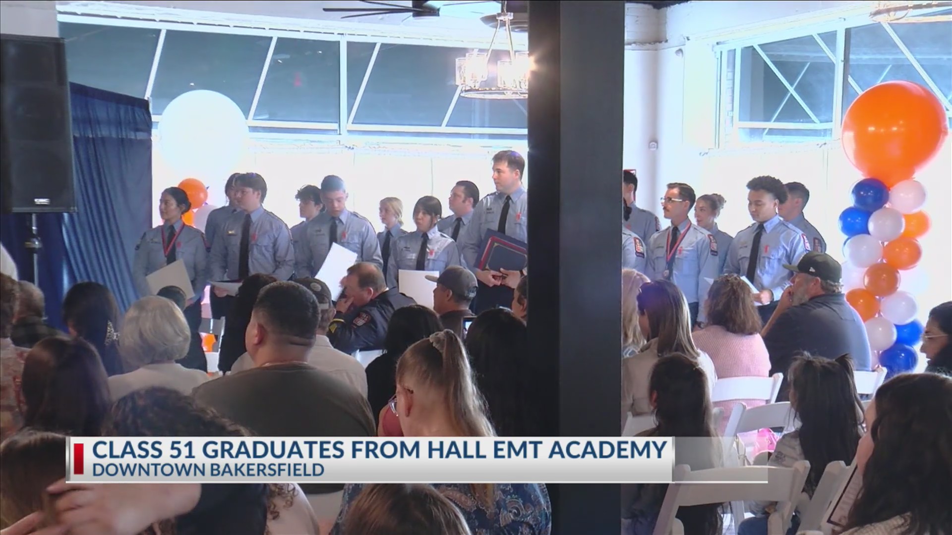 Class of 51 graduates from Hall EMT Academy
