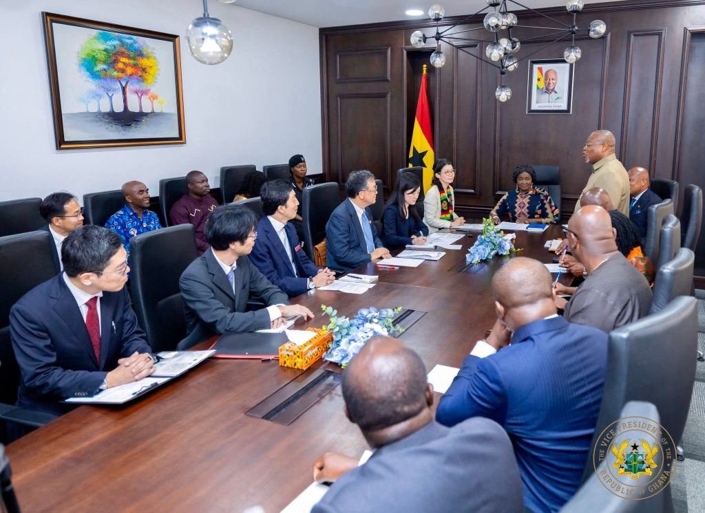 Vice President Opoku-Agyemang holds talks with visiting Japanese ...