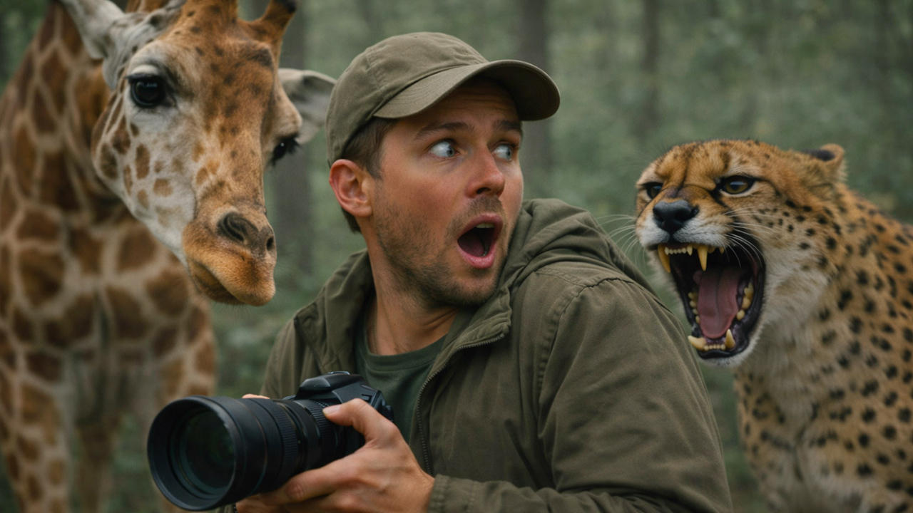 I walked up to wild animals with my camera and it went very wrong