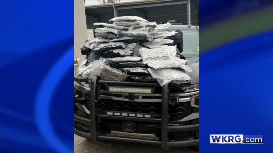 I-10 drug bust: Baldwin County cops allegedly seize 65 pounds of marijuana